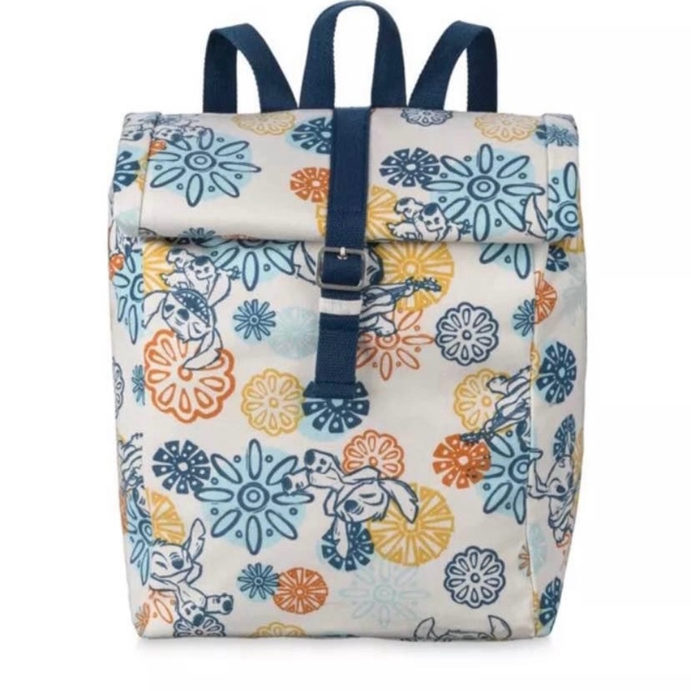 Disney Store Stitch Roll-Top Backpack, Lilo & Stitch - Gem